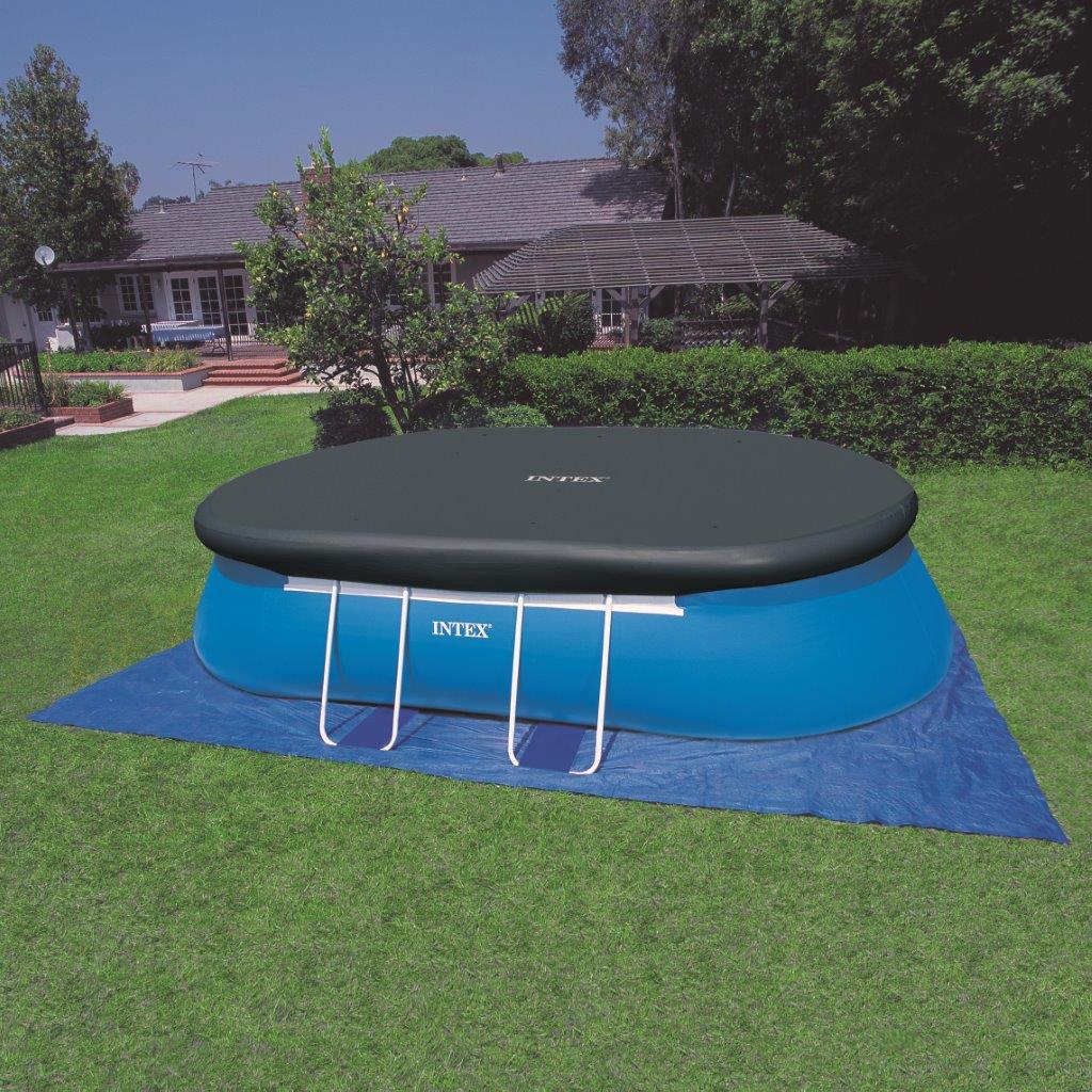 INTEX Pool Abdeckplane Oval Easy 10871.Retuorenware.Ohne Originalkarton - Spezialist für ...