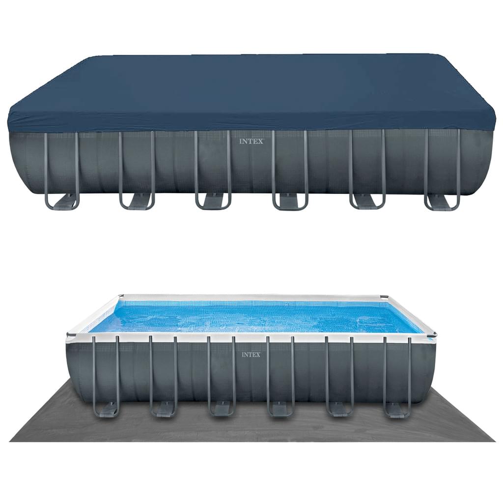 Intex Frame Pool Set Ultra Quadra XTR 732 x 366 x 132 cm / mit Sand ...